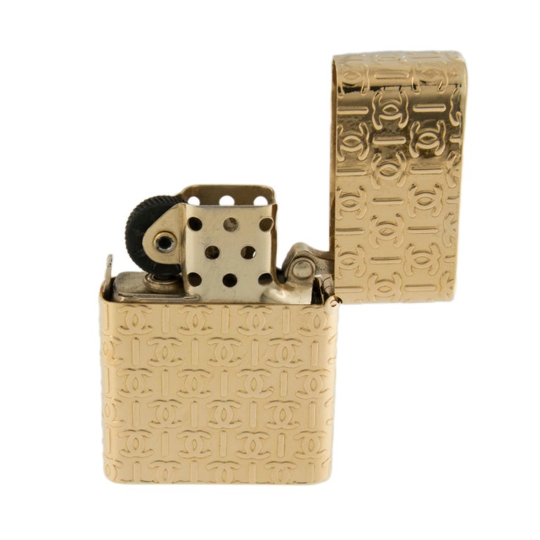 Vintage 18 Karat Yellow Gold Cartier Cigar Lighter at 1stDibs