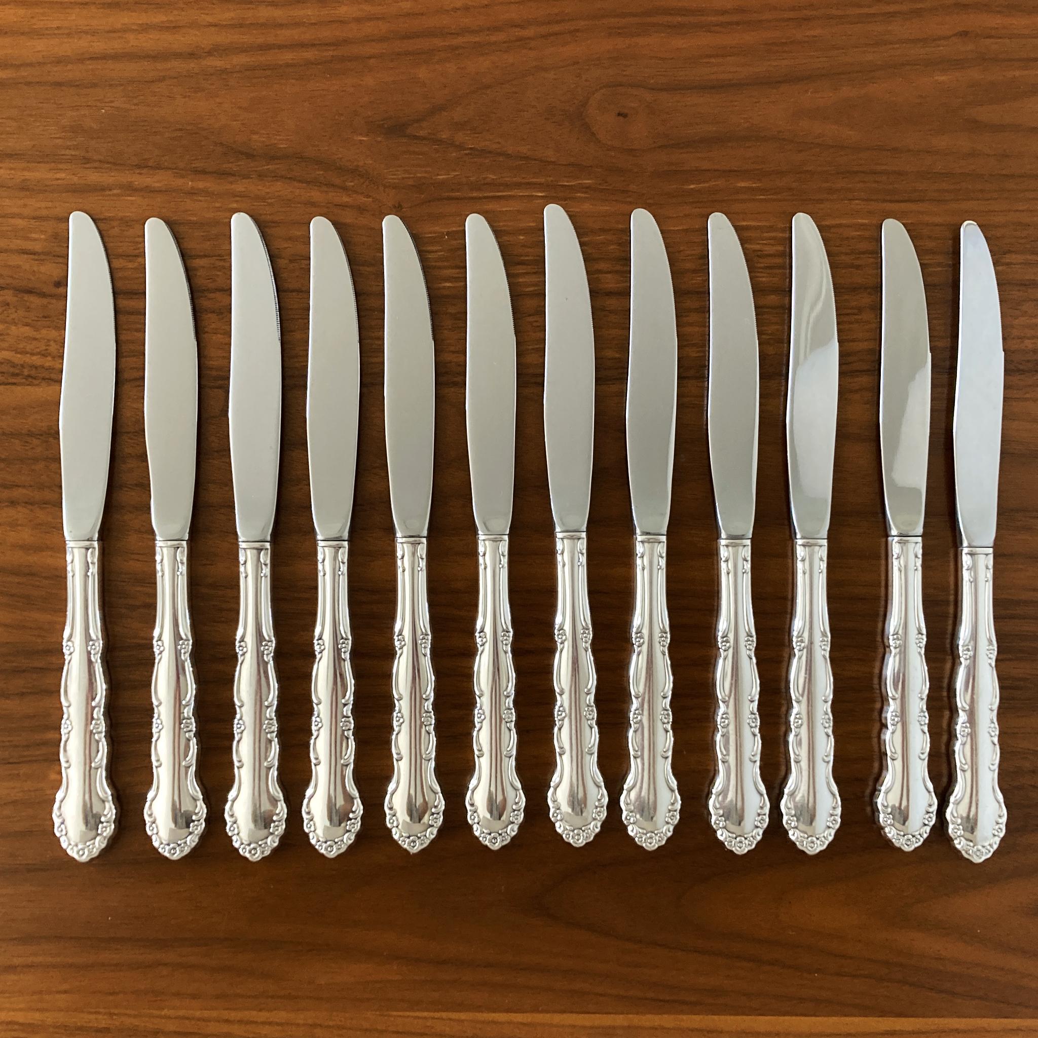Cubiertos de plata Rogers Flirtation Vintage 1881, Oneida, 1959, 60 ...