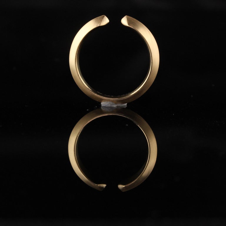 Vintage 18 Karat Yellow Gold David Yurman Roman Open Band at 1stDibs ...