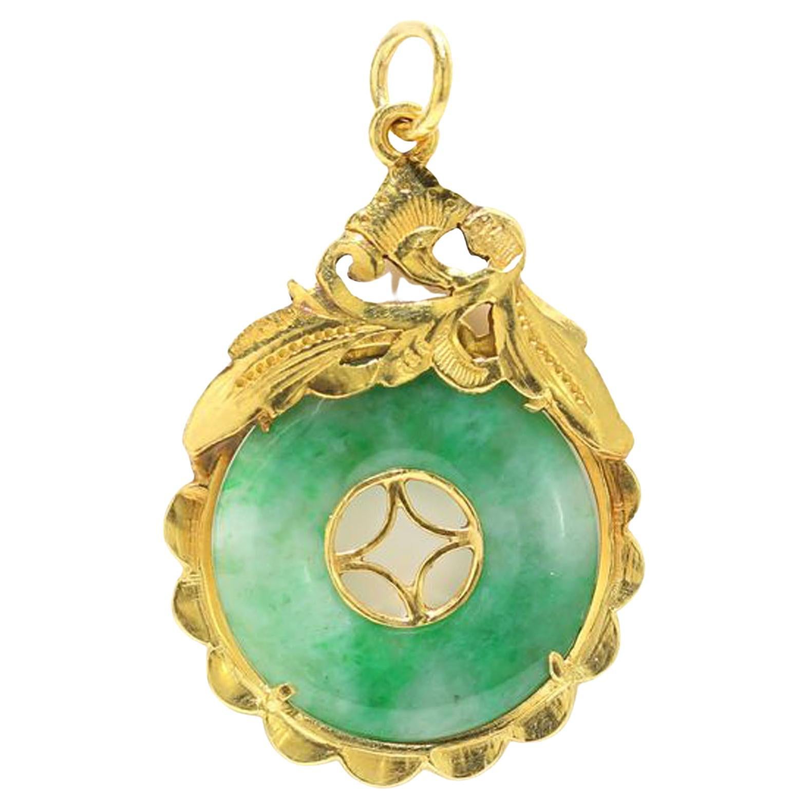 Vintage Egyptian 18kt.Yellow Gold and Enamel Ankh Bracelet For Sale at ...