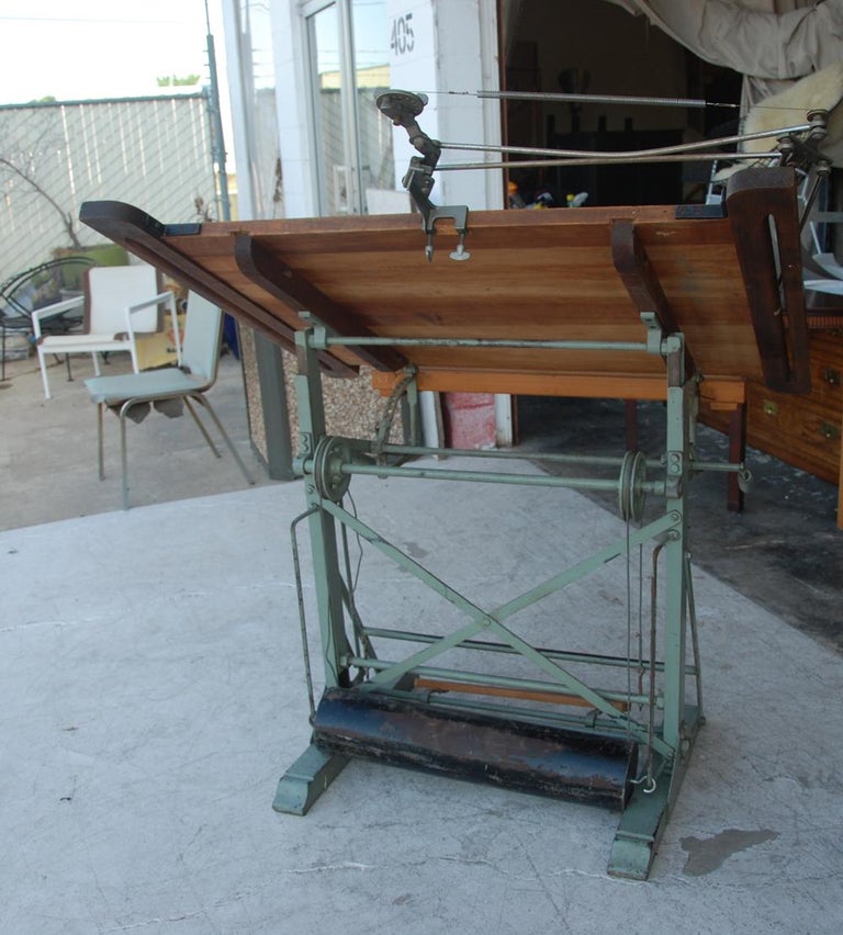 Vintage 1900s French Drafting Table at 1stDibs