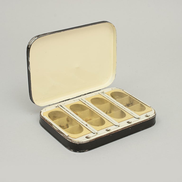 Vintage 1920s Black Japanned Dry Fly Fishing Box For Sale at 1stDibs ...