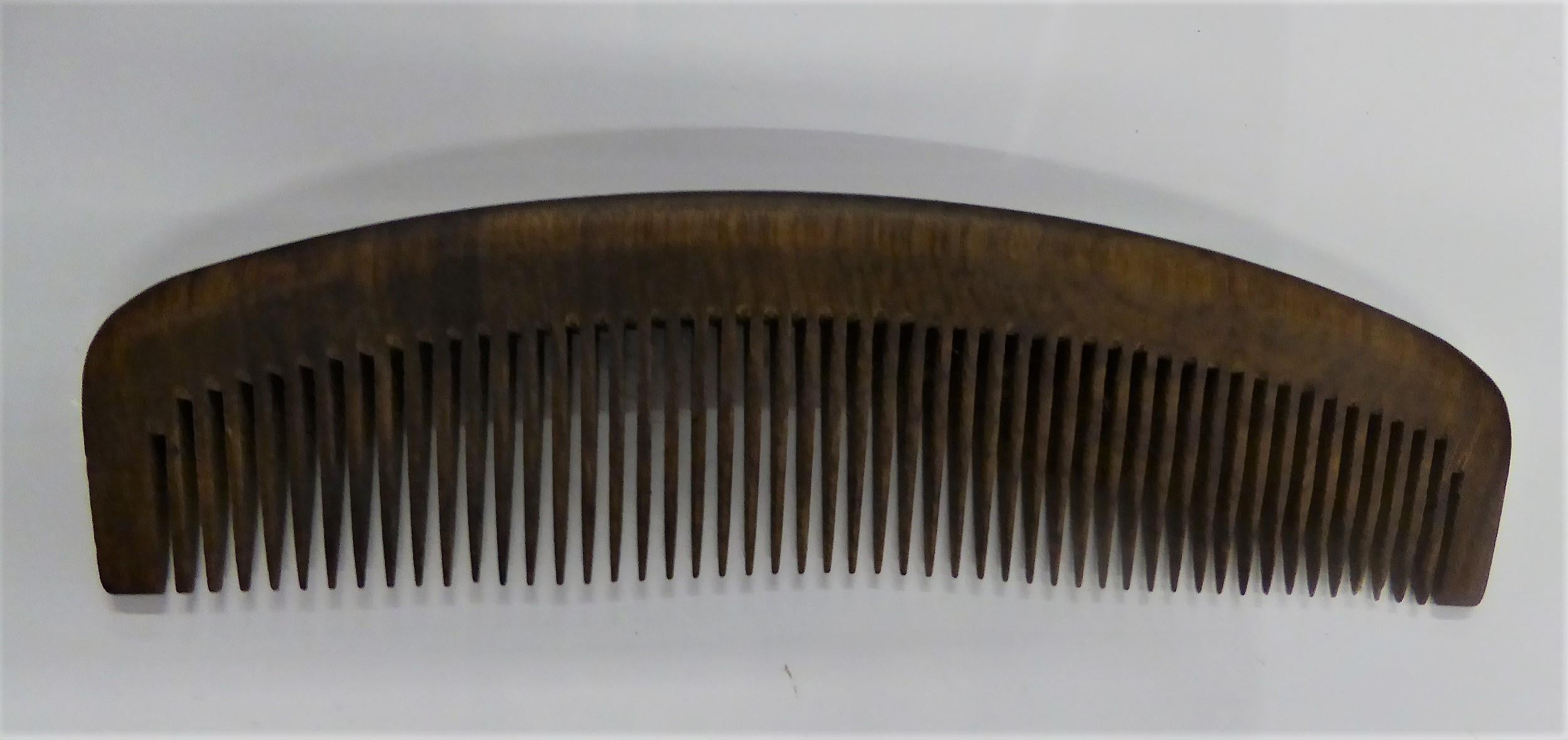 Vintage 1930s Japanese Tsuge Wood Comb Collection at 1stDibs