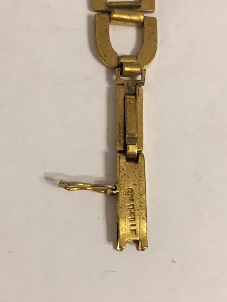 Vintage 1930s Rolled Gold Ladies Manual Wristwatch For Sale at 1stdibs