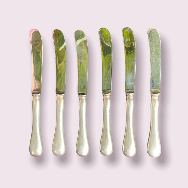 Vintage 1940’s Birks Regency Plate Spreaders For Sale at 1stDibs