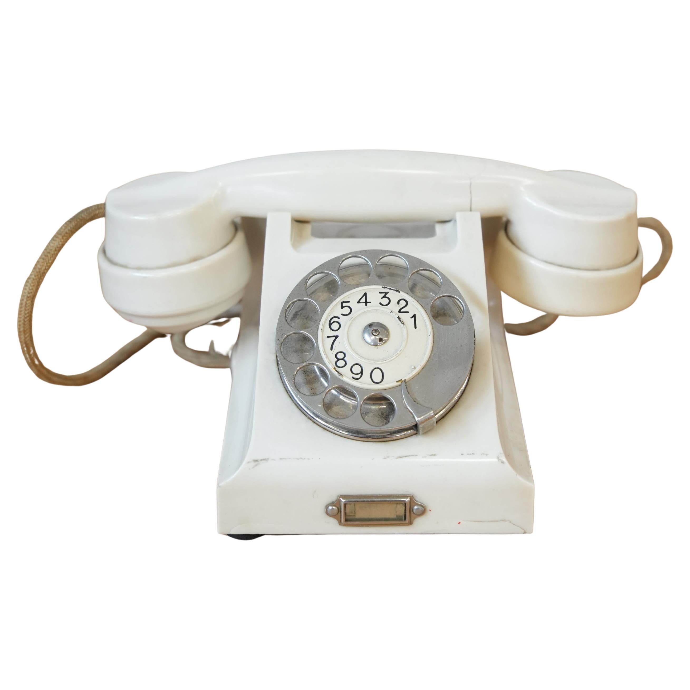 Vintage Black Dial Telephone Bakelite PTT Ericsson Type 1951 For Sale ...