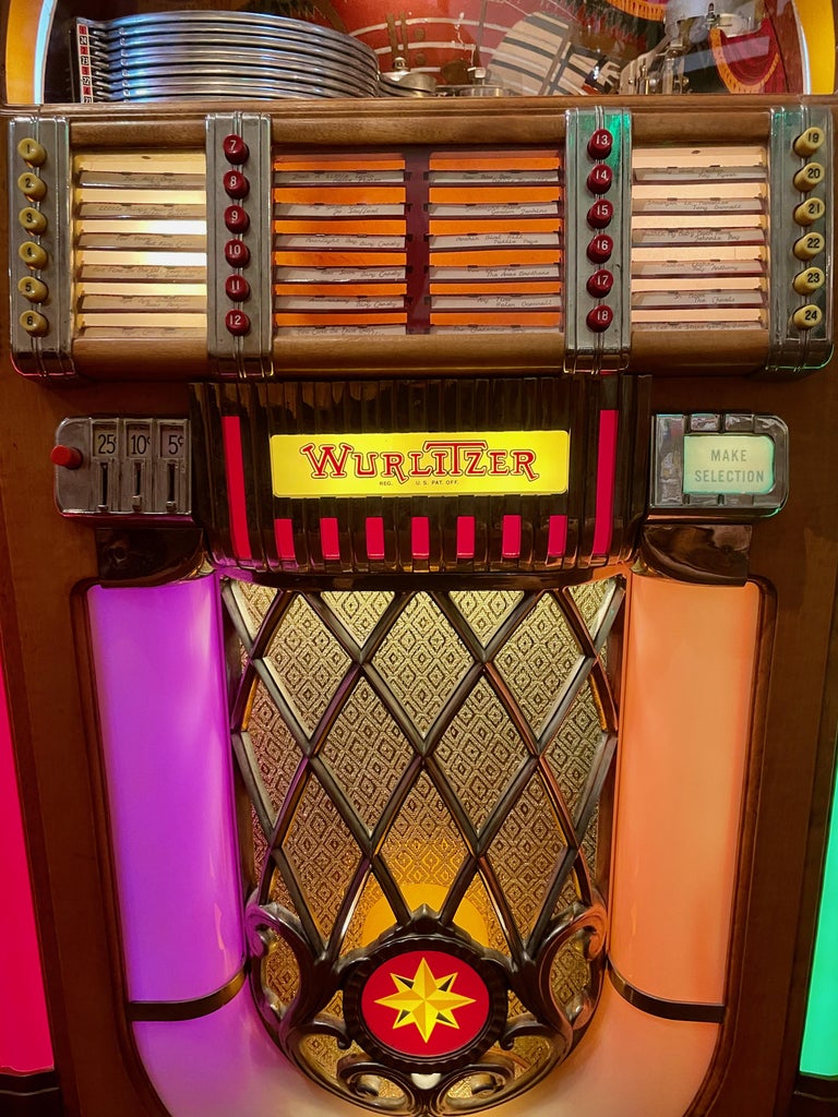 Vintage 1946 Wurlitzer Model 1015 Bubbler Collector Multi-Selector ...