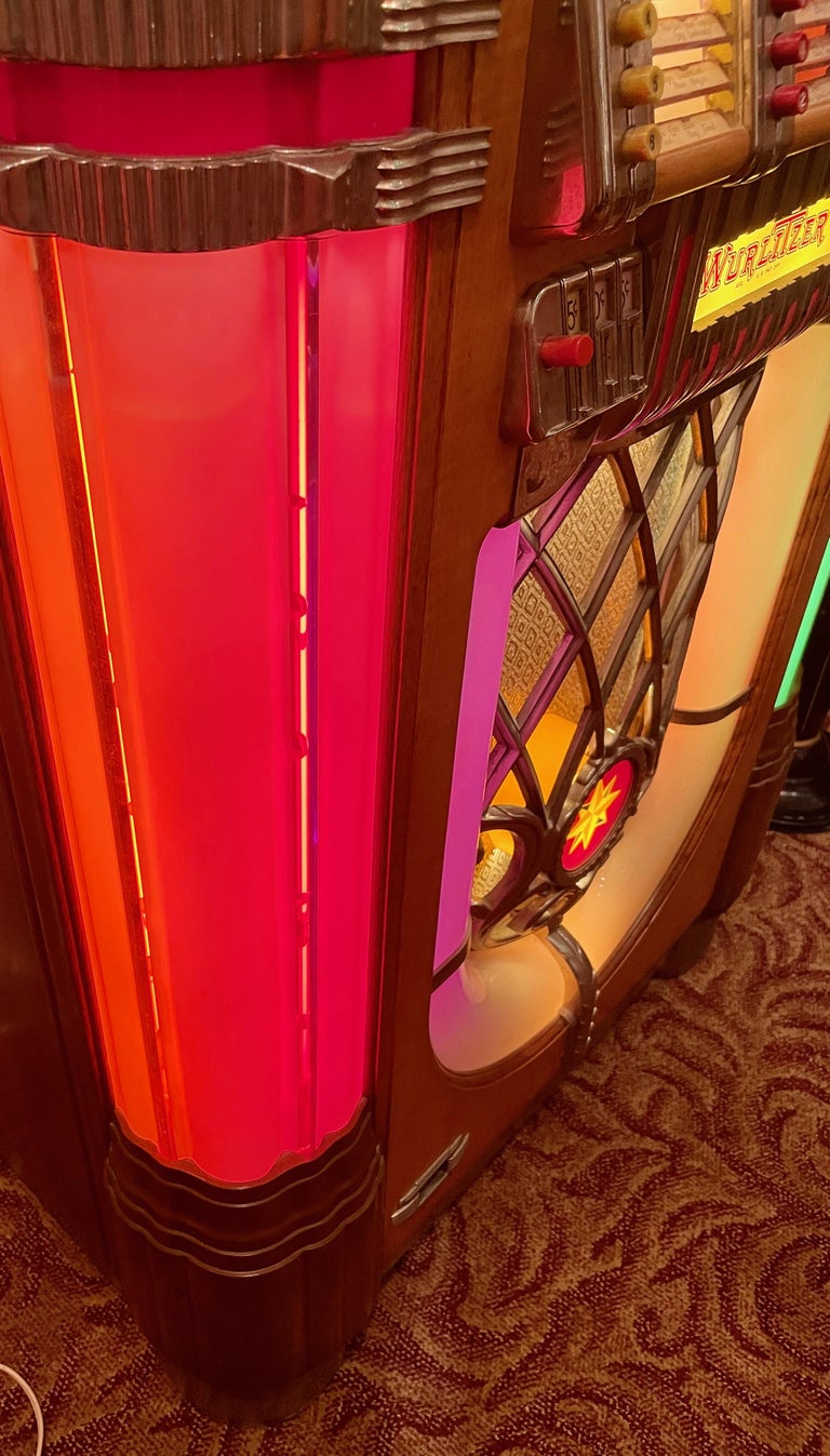 Vintage 1946 Wurlitzer Model 1015 Bubbler Collector Multi-Selector ...