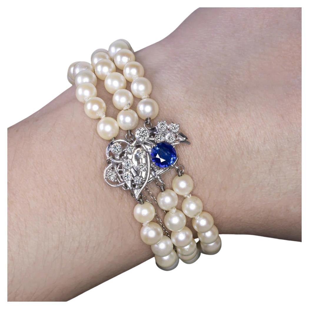 Mikimoto Ocean Bracelet with Blue Sapphires PDA90111SWA1 at 1stDibs ...