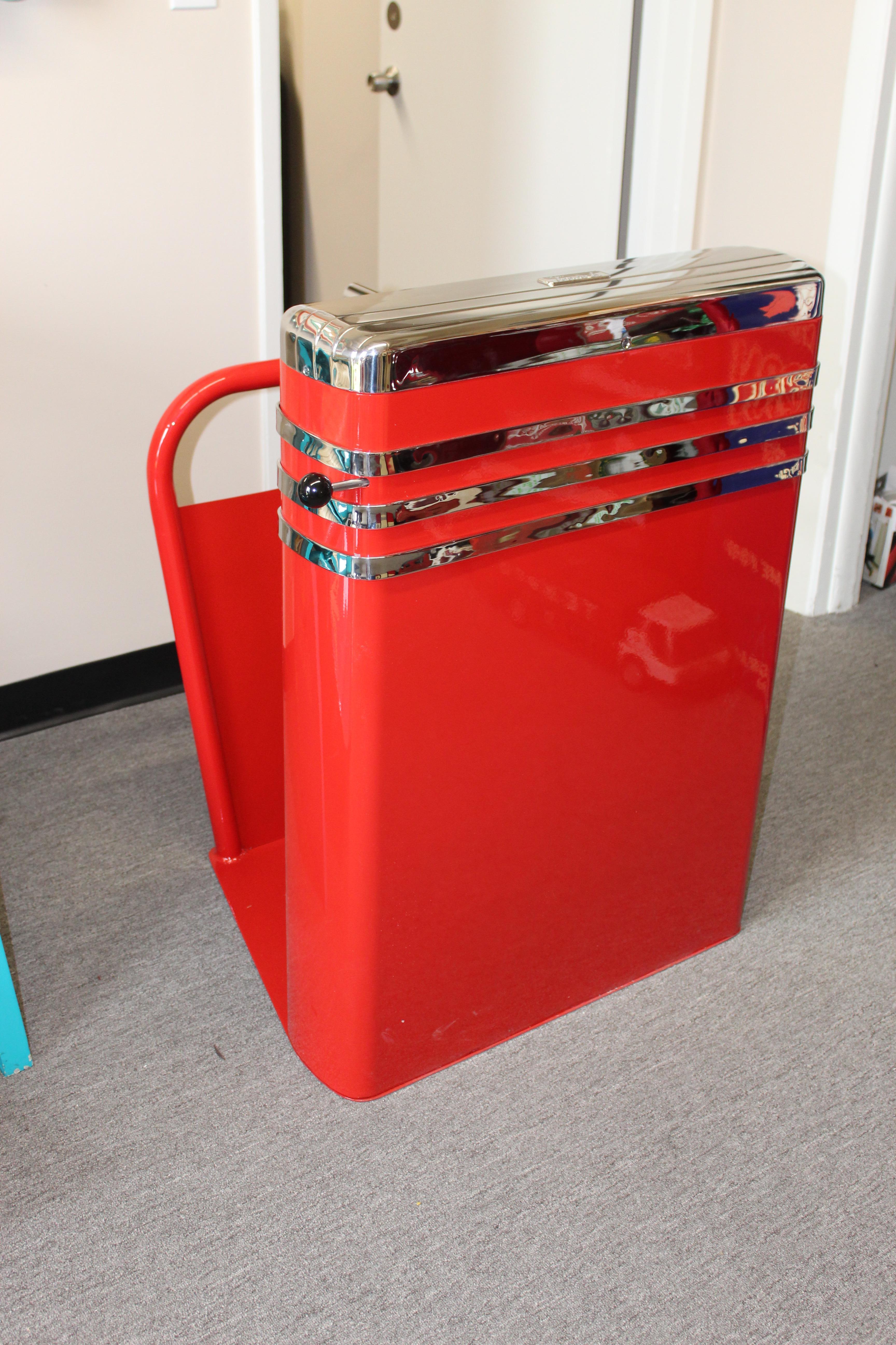 Vintage 1950s Perry Red Turnstile For Sale at 1stDibs | vintage ...
