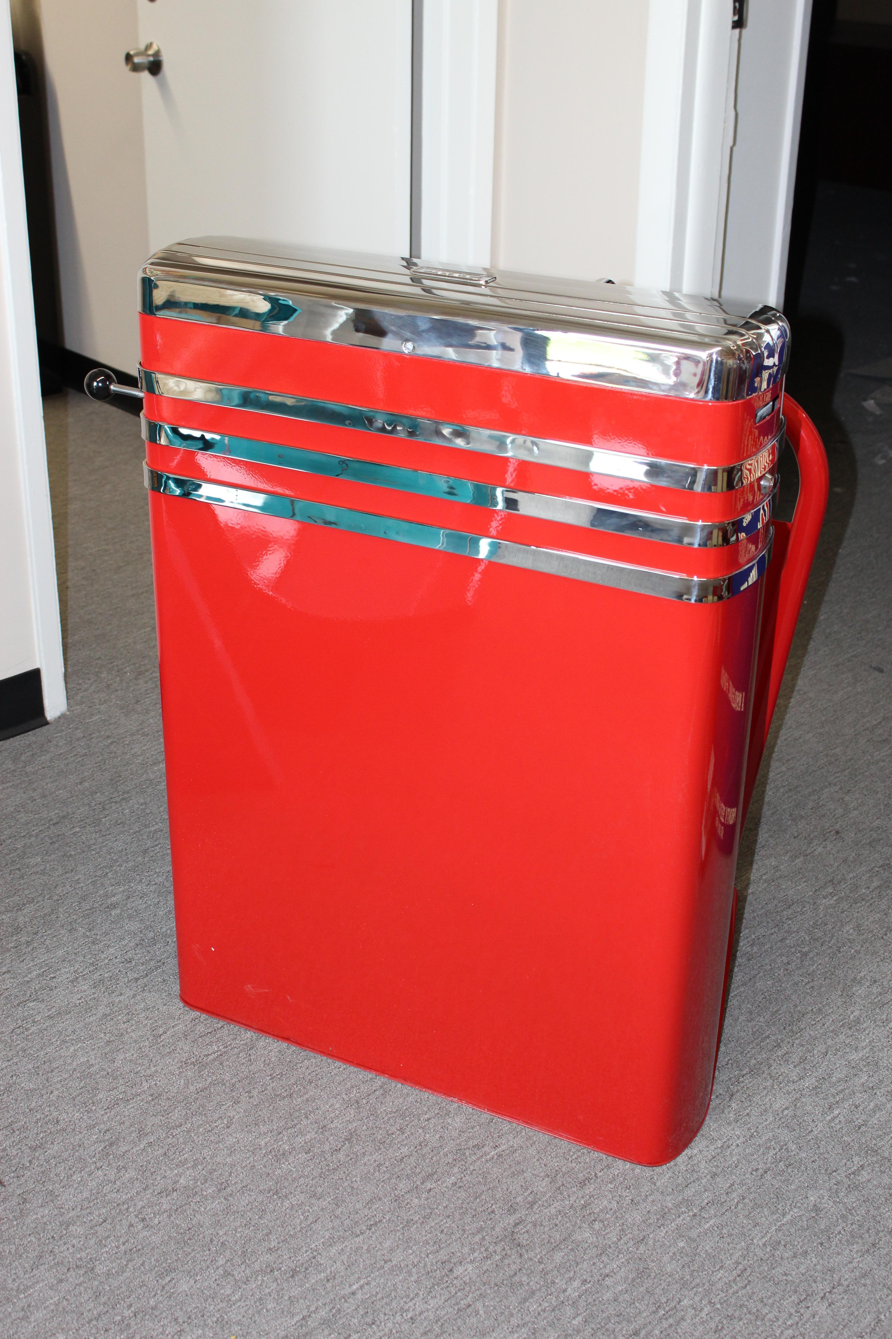 Vintage 1950s Perry Red Turnstile For Sale at 1stDibs | vintage ...