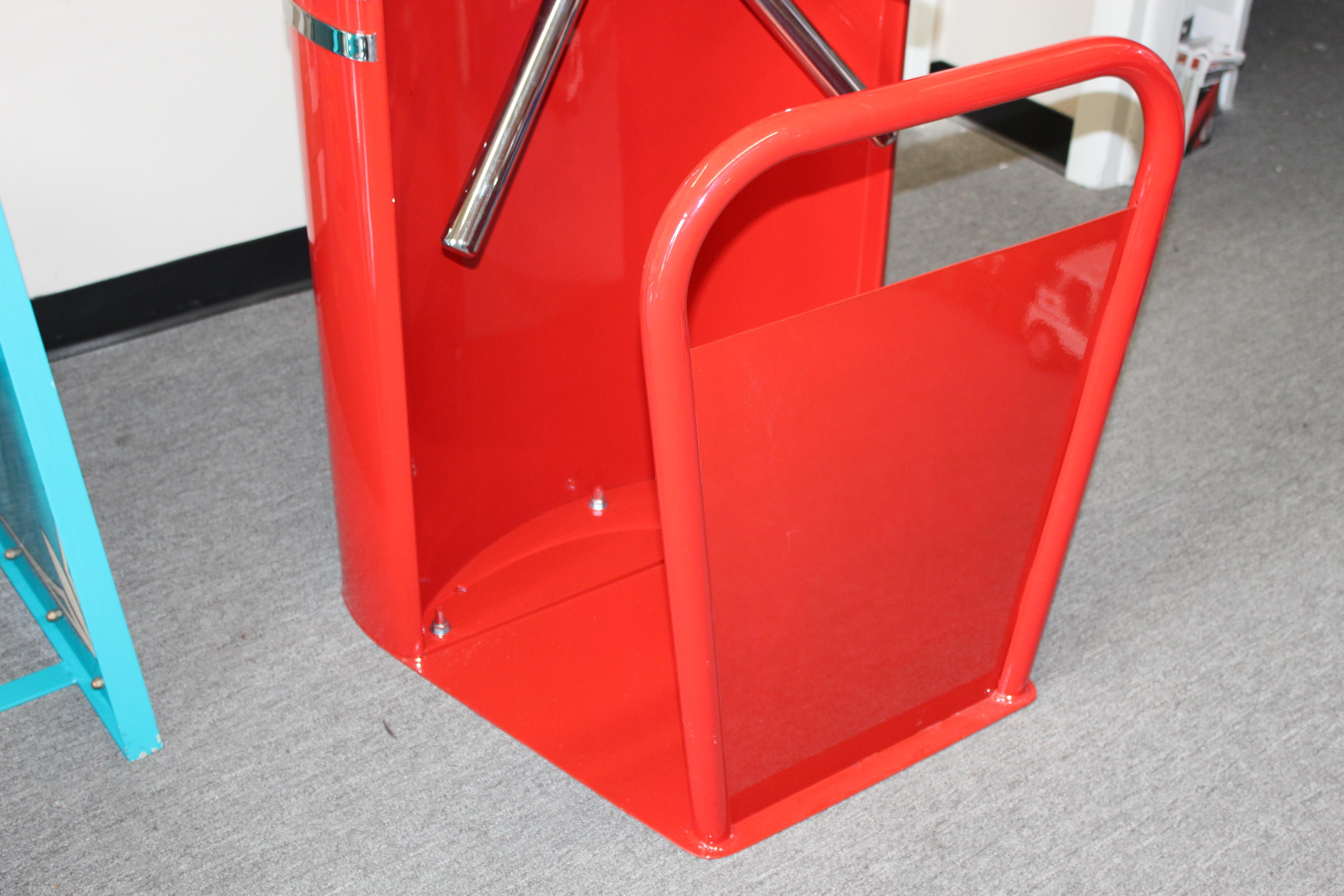 Vintage 1950s Perry Red Turnstile For Sale at 1stDibs | vintage ...
