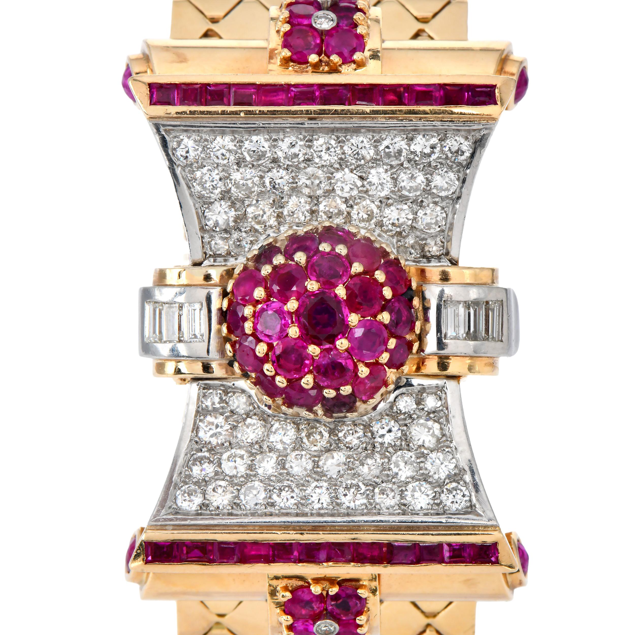 Antique Ruby Wrist Watches - 93 For Sale at 1stDibs