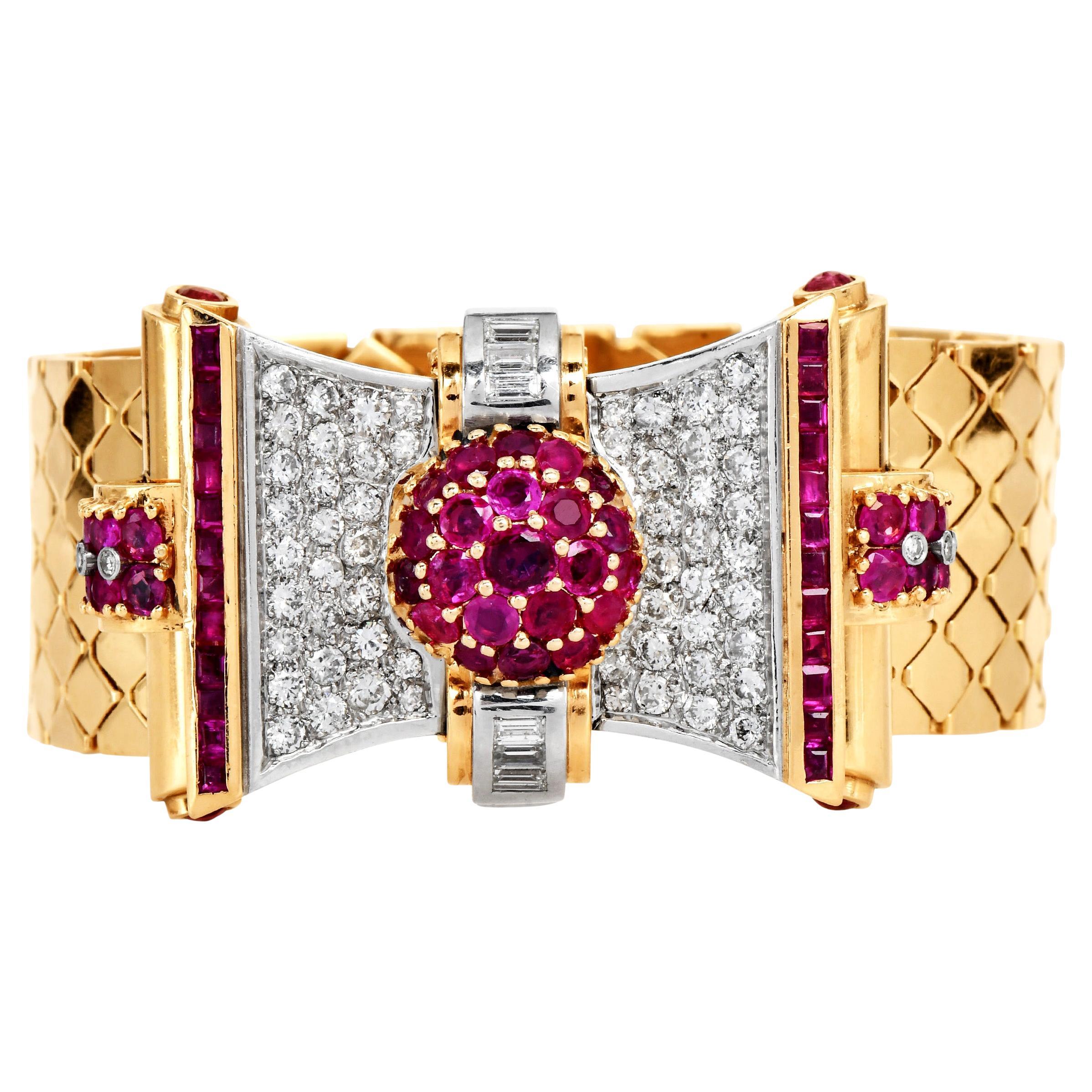 Antique Ruby Wrist Watches - 93 For Sale at 1stDibs