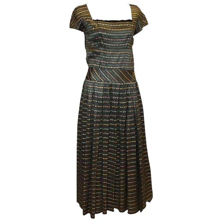 Vintage 1950s Susan Small Gown For Sale at 1stDibs | susan small