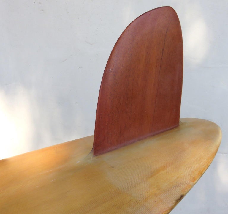 Vintage 1950s Velzy and Jacobs Wooden Surfboard at 1stDibs | velzy ...