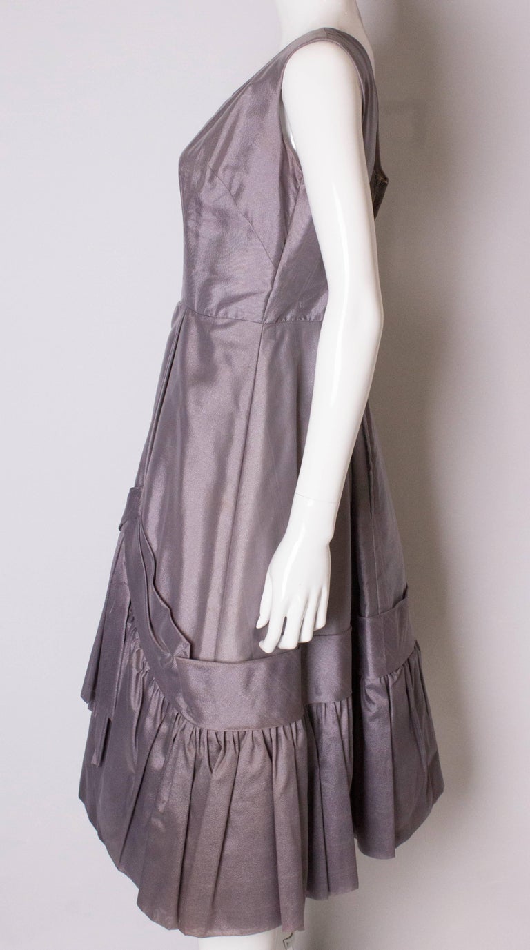 Vintage 1950s Zenith Original Cocktail Dress For Sale at 1stDibs