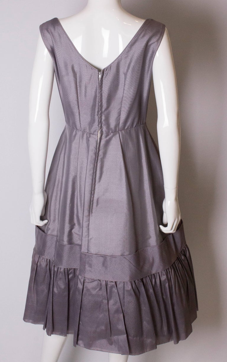 Vintage 1950s Zenith Original Cocktail Dress For Sale at 1stDibs