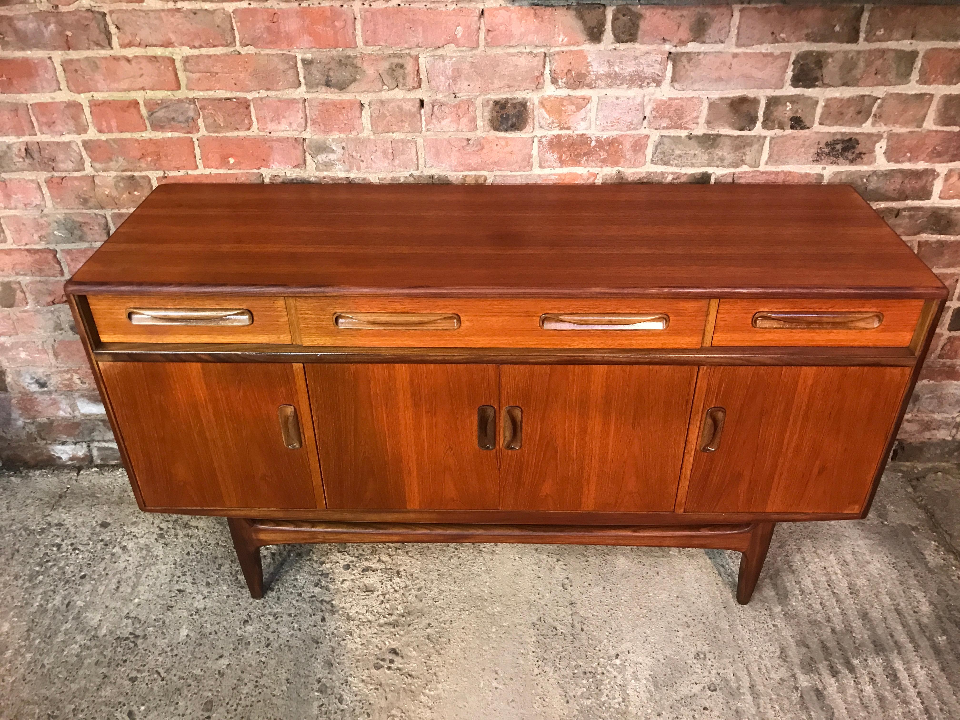 Vintage 1960 Kofod-Larsen for G-Plan Teak Retro Sideboard/Credenza at ...