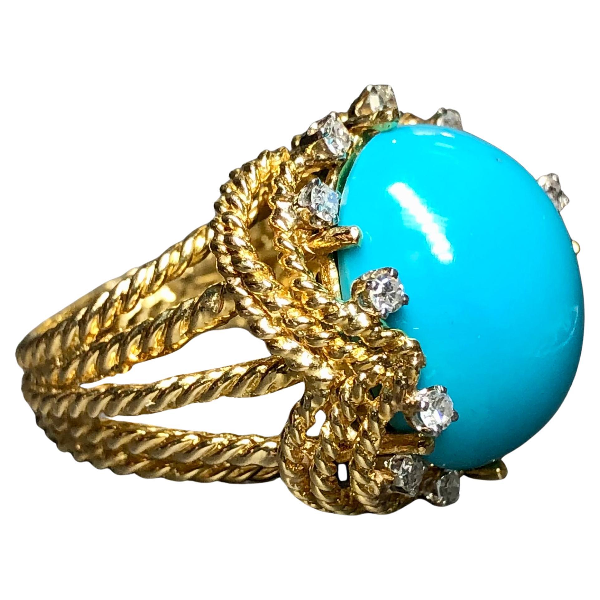 Antique Gold Cocktail Rings - 33,198 For Sale at 1stDibs | antique gold ...