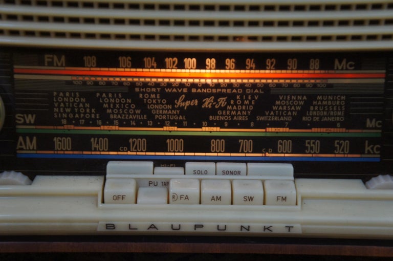 Vintage 1960s Blaupunkt Sultan Type 20203 German Multiband Radio Super ...