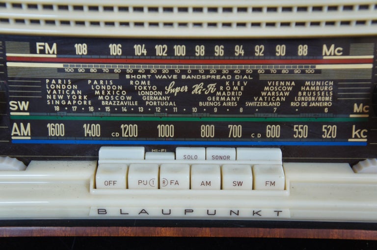 Vintage 1960s Blaupunkt Sultan Type 20203 German Multiband Radio Super ...