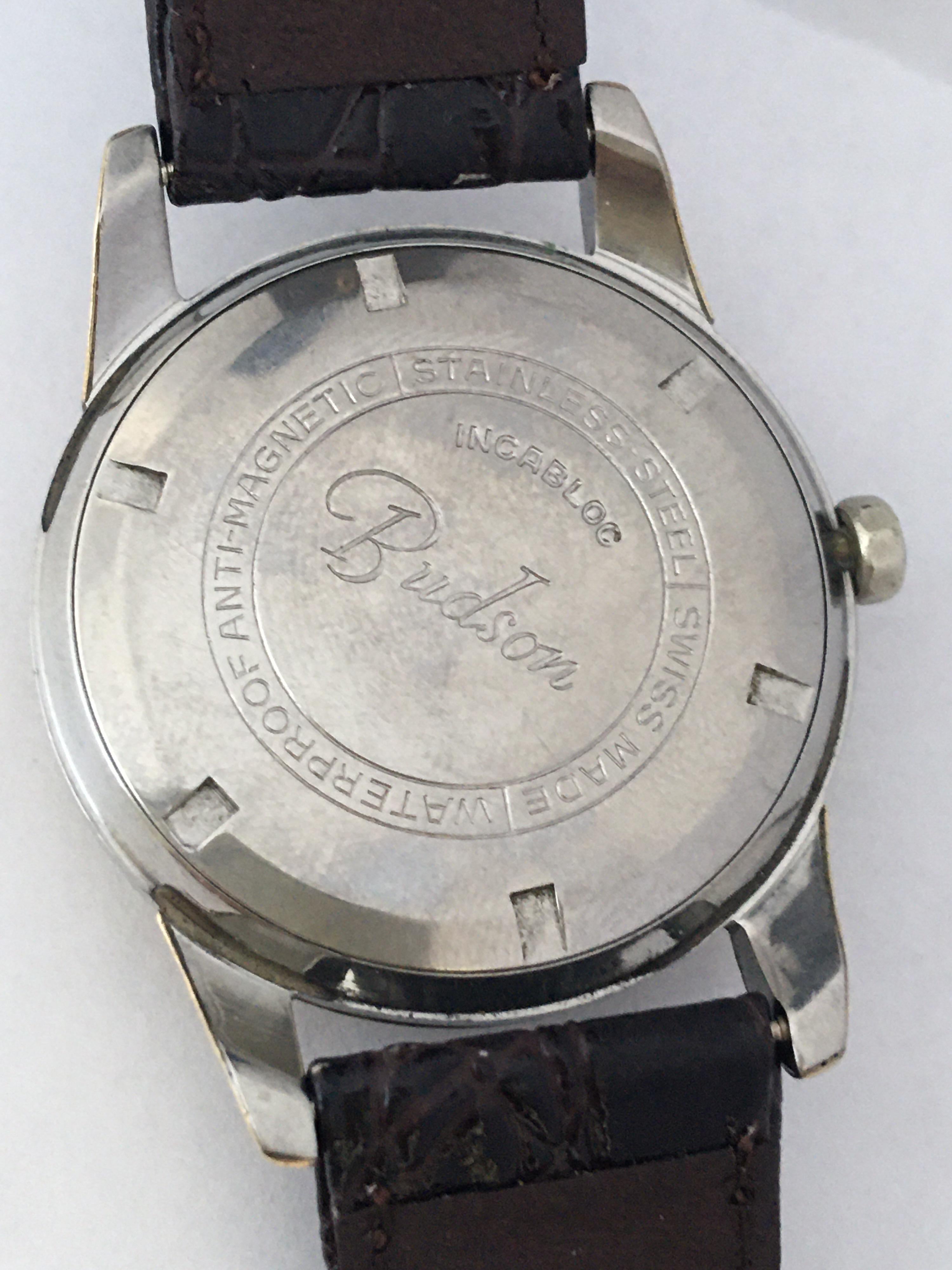 Vintage 1960s Gold Filled Cap and Stainless Steel Back Mechanical Watch ...