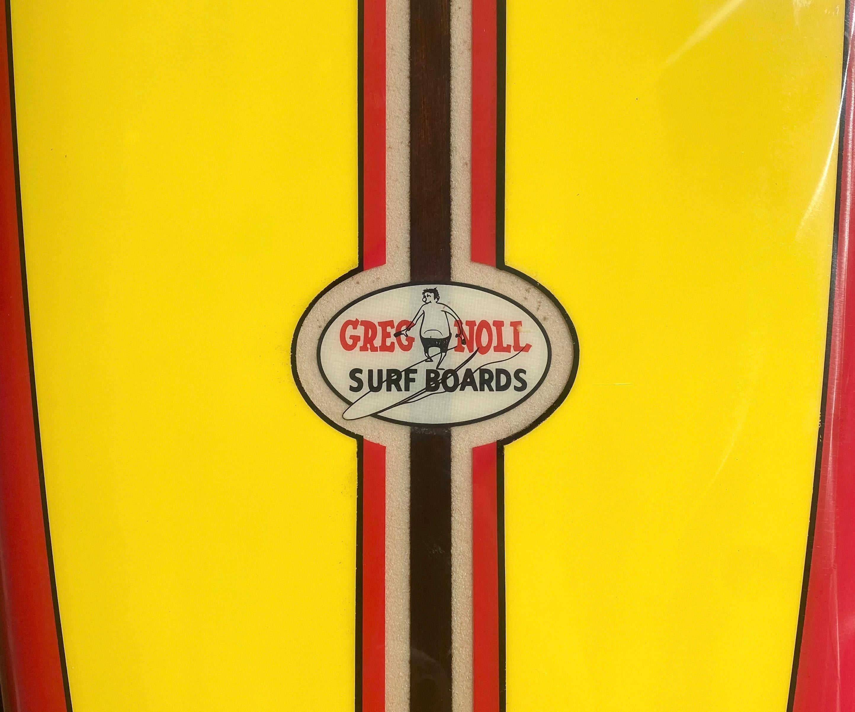 Vintage 1960s Greg Noll Classic Longboard For Sale at 1stDibs