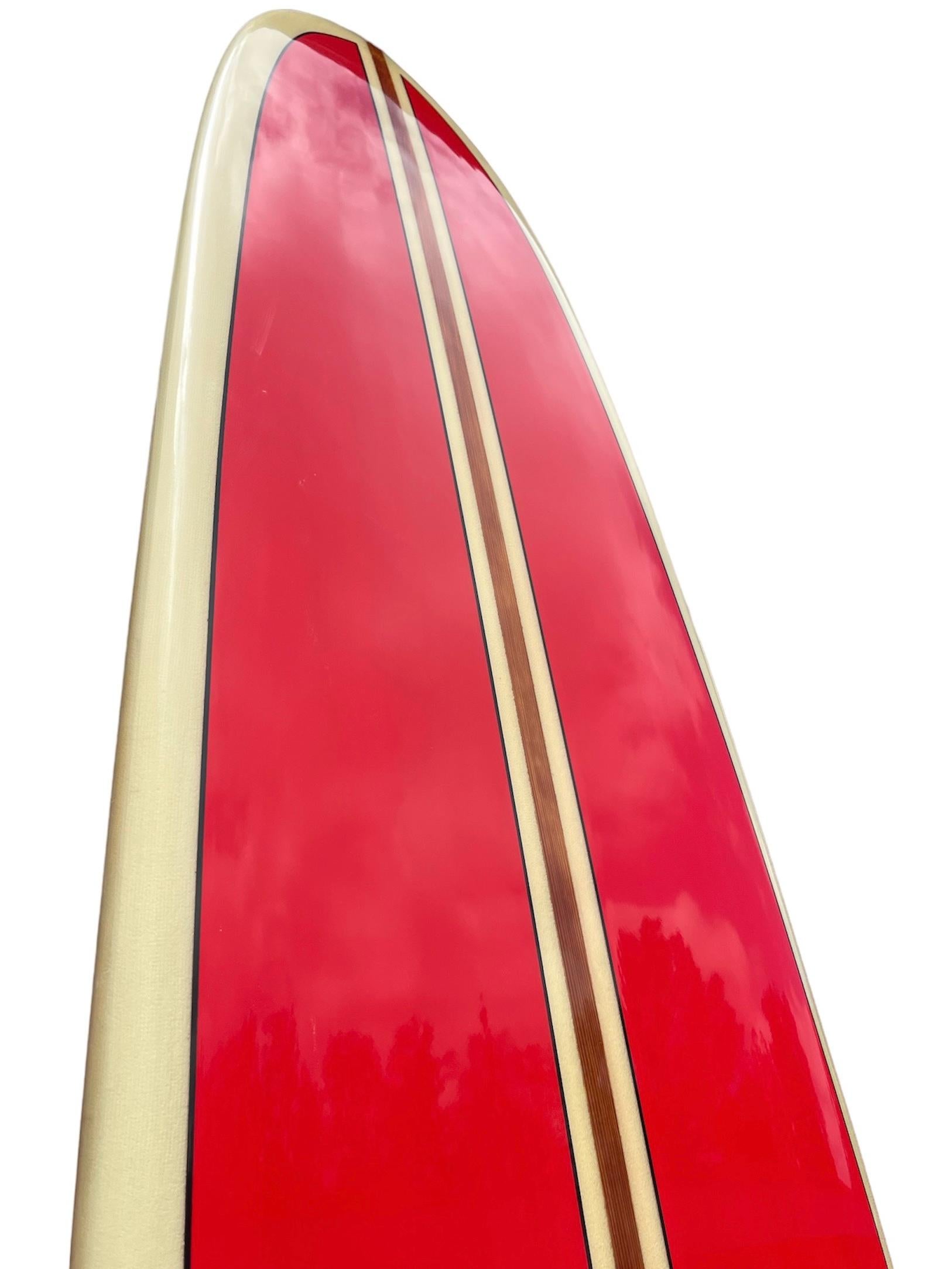 Vintage 1960s Greg Noll “S” stringer model longboard For Sale at 1stDibs