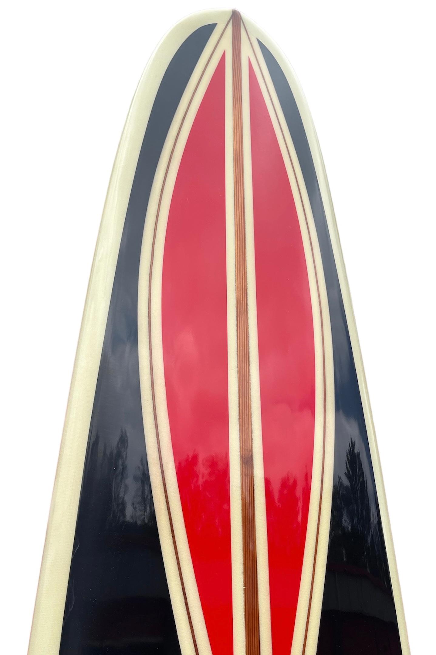 Vintage 1960s Greg Noll “S” stringer model longboard For Sale at 1stDibs