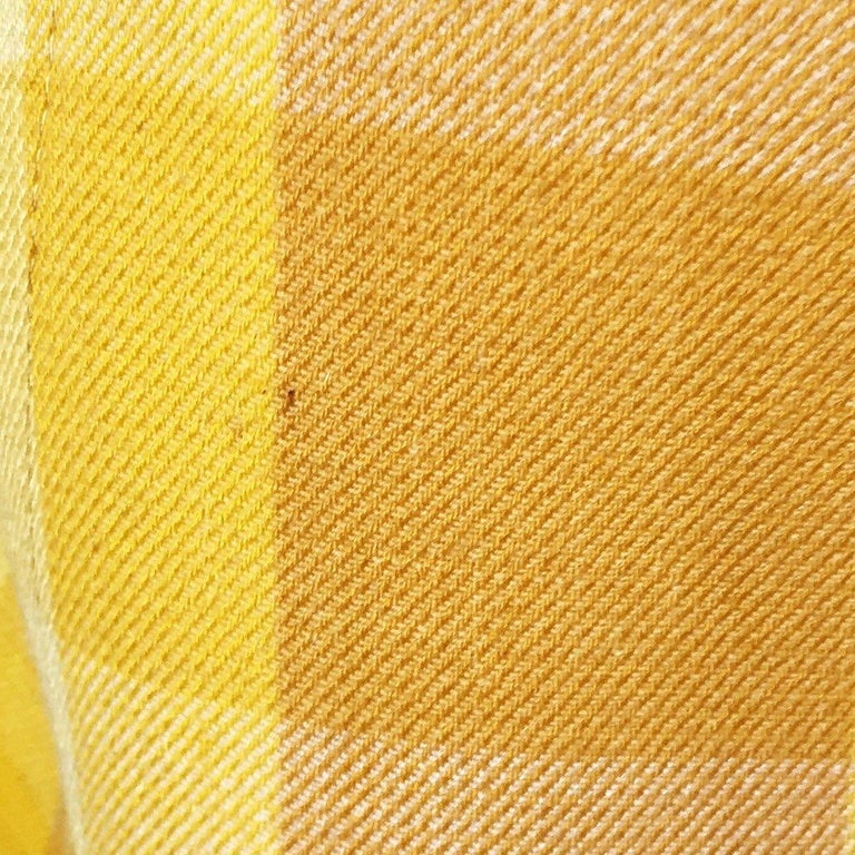 Vintage 1960’s Ungaro Yellow Plaid Jacket For Sale at 1stDibs