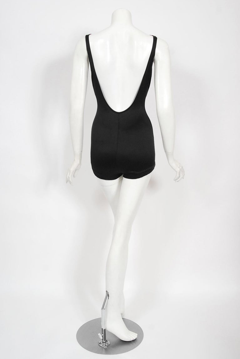 Vintage 1964 Cole of California Documented Black Fishnet 'Scandal Suit ...