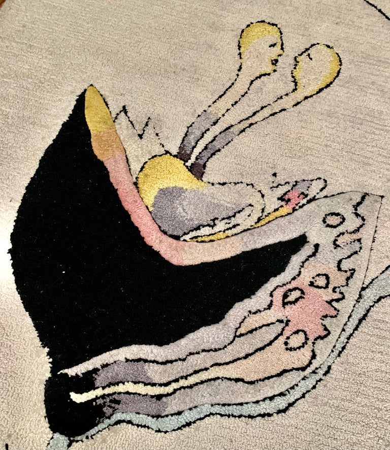 Vintage 1970's Burt Groedel Edward Fields Sculptured Wool Carpet ...