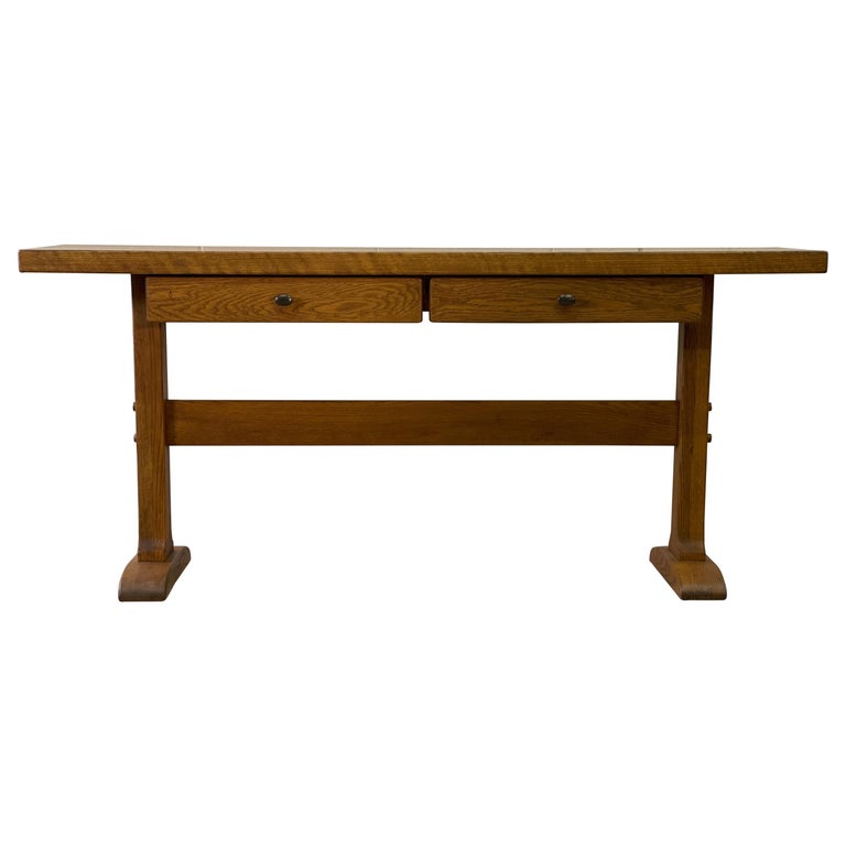 Vintage 1970s Conant Ball Console Table at 1stDibs