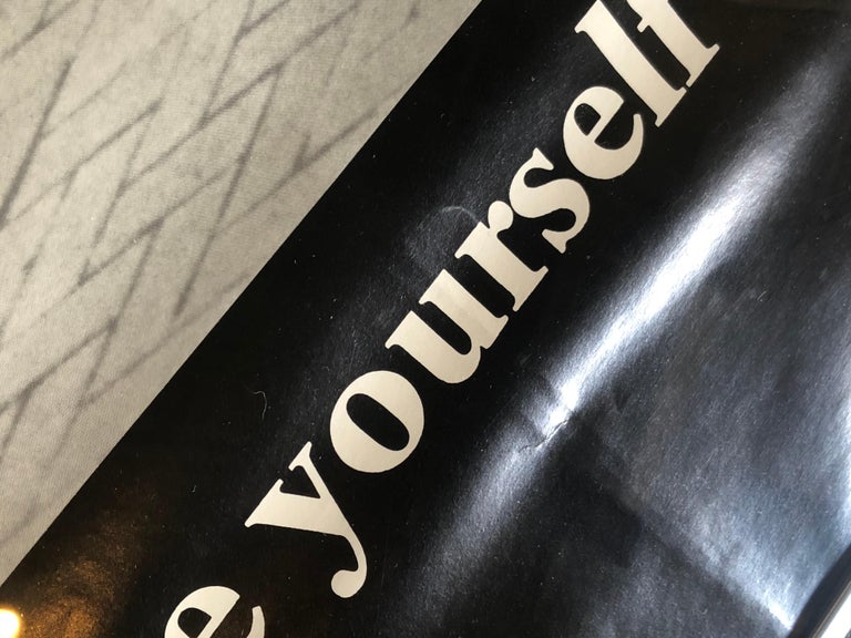 Vintage 1970s "Expose Yourself to Art" Framed Poster at 1stDibs