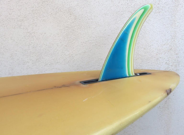 Vintage 1970s Infinity Single Fin Surfboard at 1stDibs