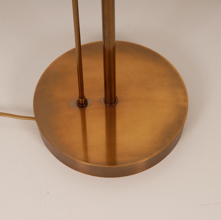 Vintage 1970s Minimalist Solid Brass Bankers Pharmacy Halogen Reading ...