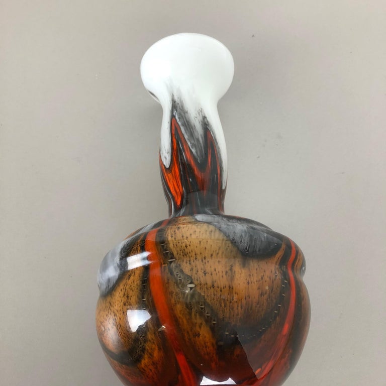 Vintage 1970s Opaline Florence Vase Designed by Carlo Moretti, Italy ...