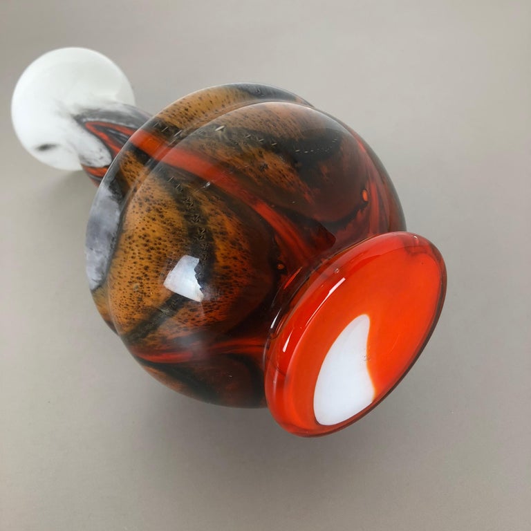 Vintage 1970s Opaline Florence Vase Designed by Carlo Moretti, Italy ...