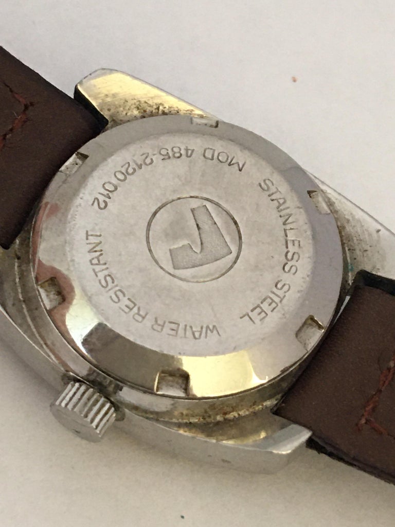 Vintage 1970s Stainless Steel Roamer Searock Automatic Ladies Watch For ...