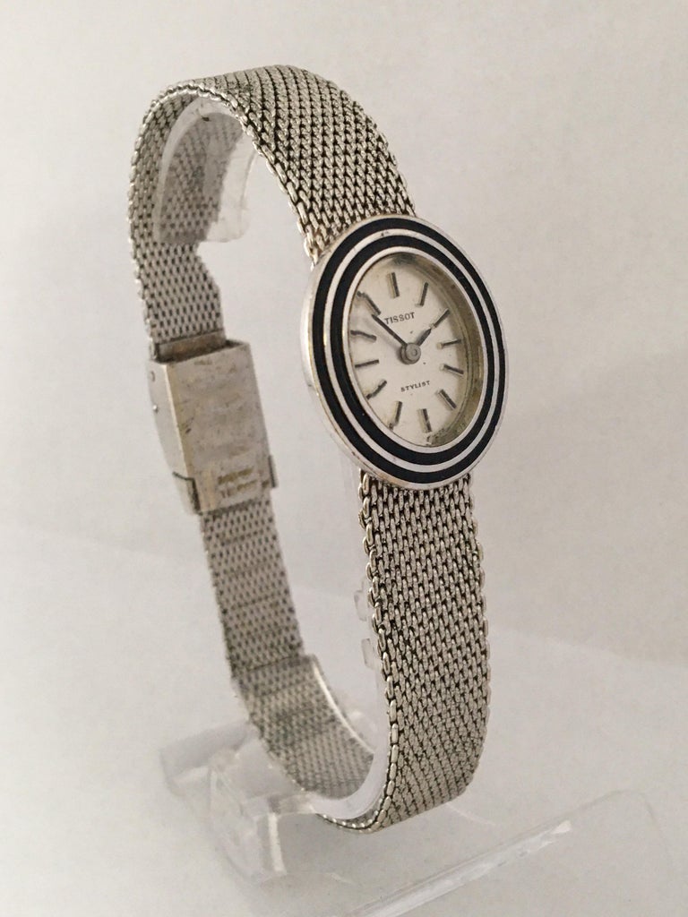 Vintage 1970s TISSOT Stylist Mechanical Watch at 1stDibs