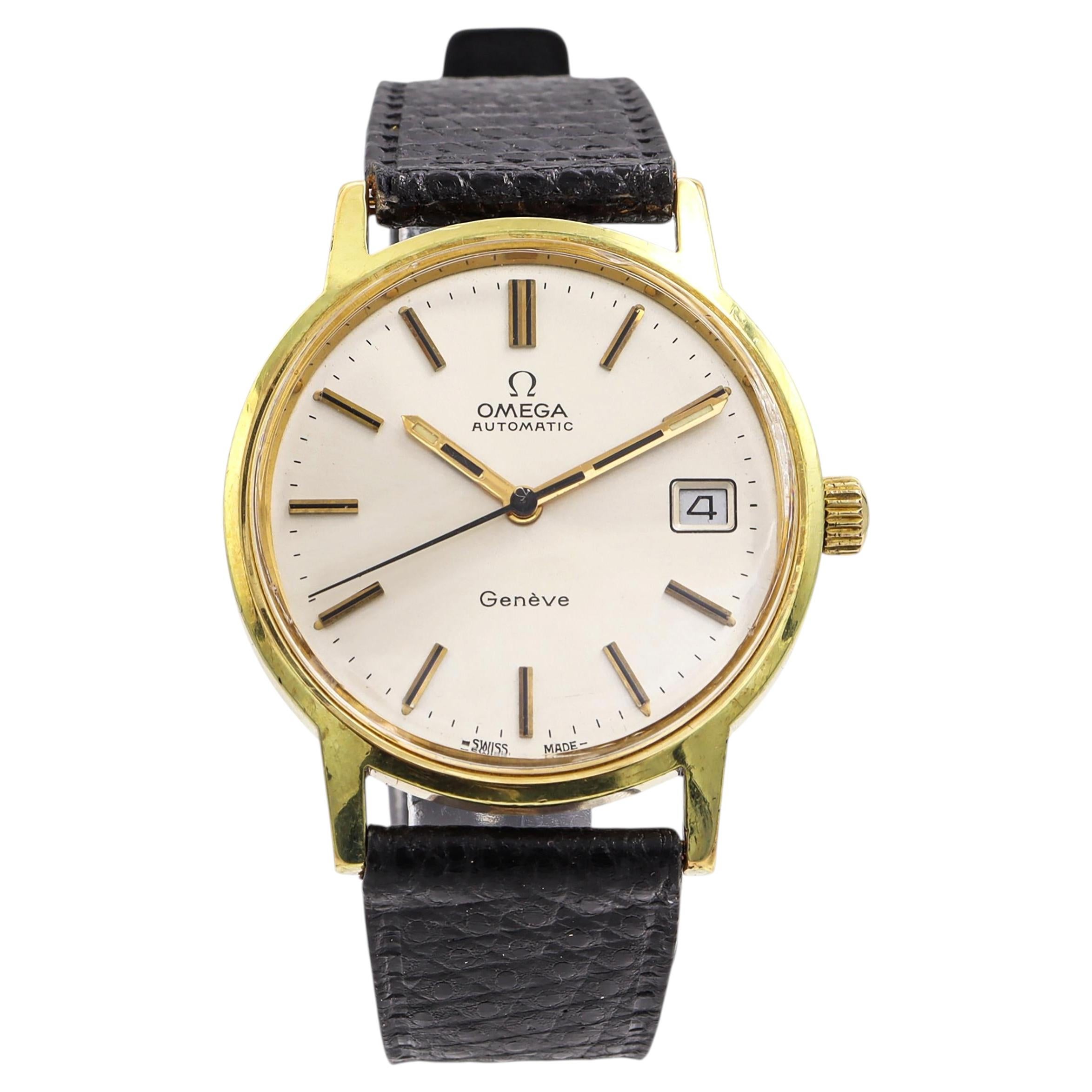 1966 Omega (Seamaster) Rare Cal. 560 Vintage Mens 10K Gold Filled and ...