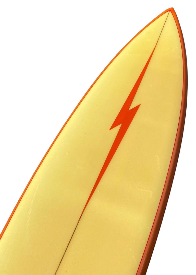 Vintage 1975 Gerry Lopez Shaped Lightning Bolt Surfboard For Sale at ...
