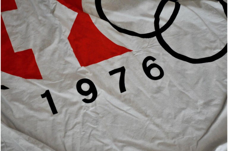 Vintage 1976 Winter Olympics Departure and Arrival Banner 1H76 For Sale ...
