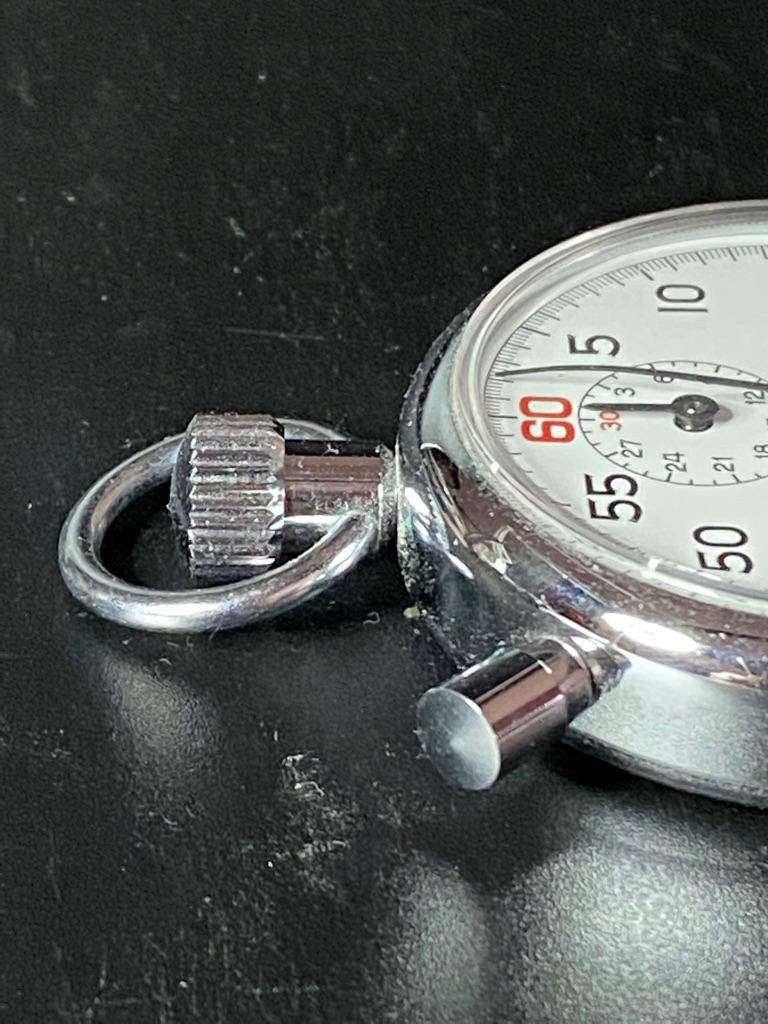 Vintage 1978 Heuer Trackmate Ref. 592 Mechanical Stopwatch, Swiss Made ...