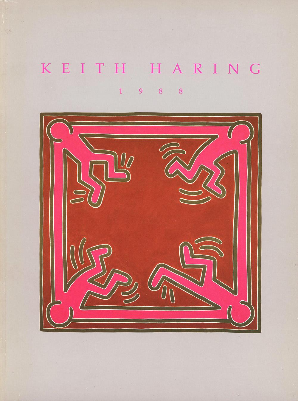 Vintage 1980s Keith Haring Exhibition Catalog at 1stDibs