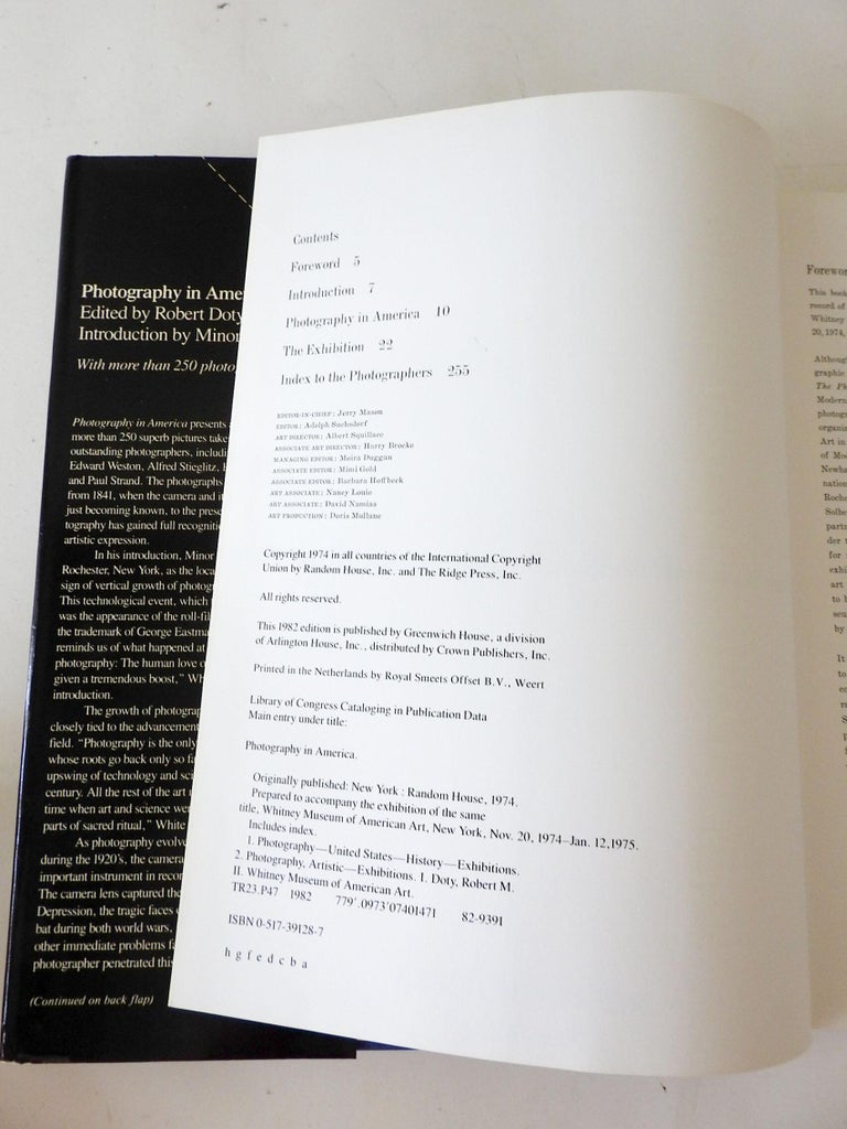 Vintage, 1980s, Photography in America Book For Sale at 1stDibs