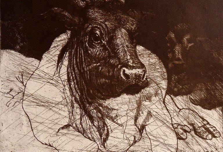 Vintage 1980s Signed John Paulus Semple Poster For Sale at 1stDibs