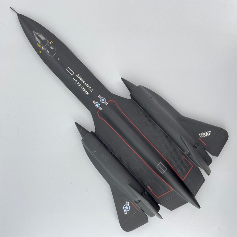 Vintage 1980s U.S. Air Force Lockheed SR-71 Blackbird Stealth Aeroplane ...