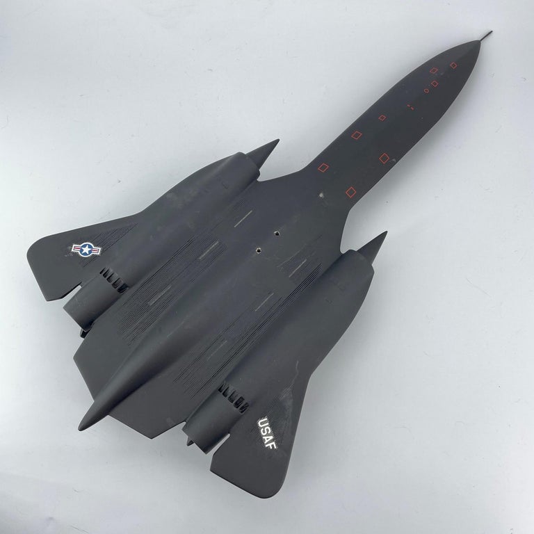 Vintage 1980s U.S. Air Force Lockheed SR-71 Blackbird Stealth Aeroplane ...